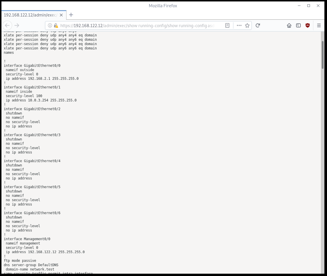 Troubleshooting a CISCO ASA with ASDM