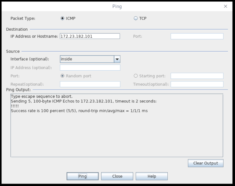 Troubleshooting a CISCO ASA with ASDM