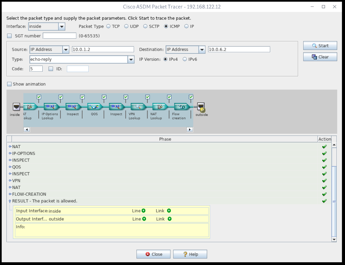 Troubleshooting a CISCO ASA with ASDM