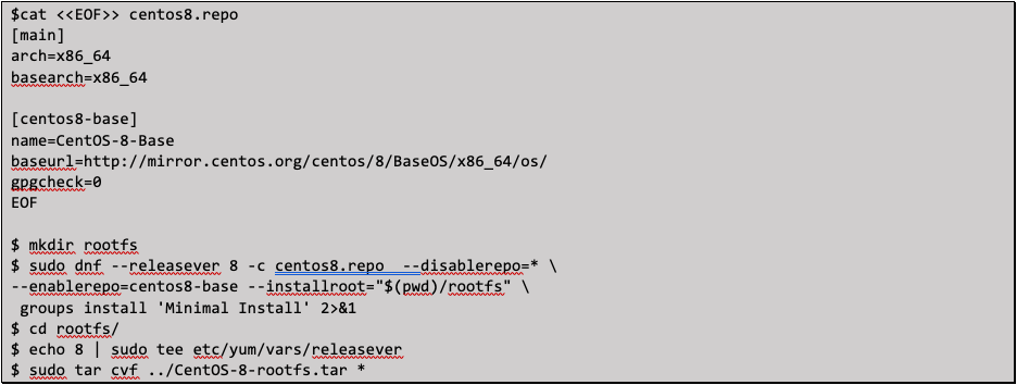 CentOS Linux Version 8 On Windows Subsystem for Linux