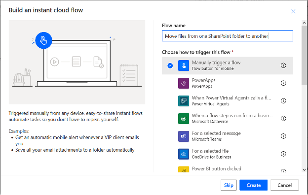 How to Move Files in Microsoft Sharepoint Using Power Automate